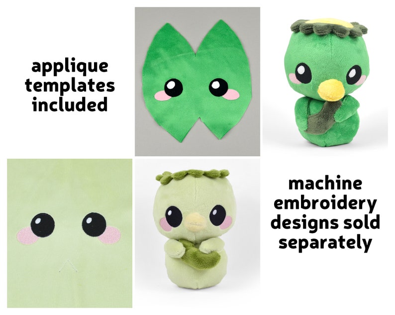 Kappa (japanese Turtle Monster) Plush .pdf Sewing Pattern - Etsy