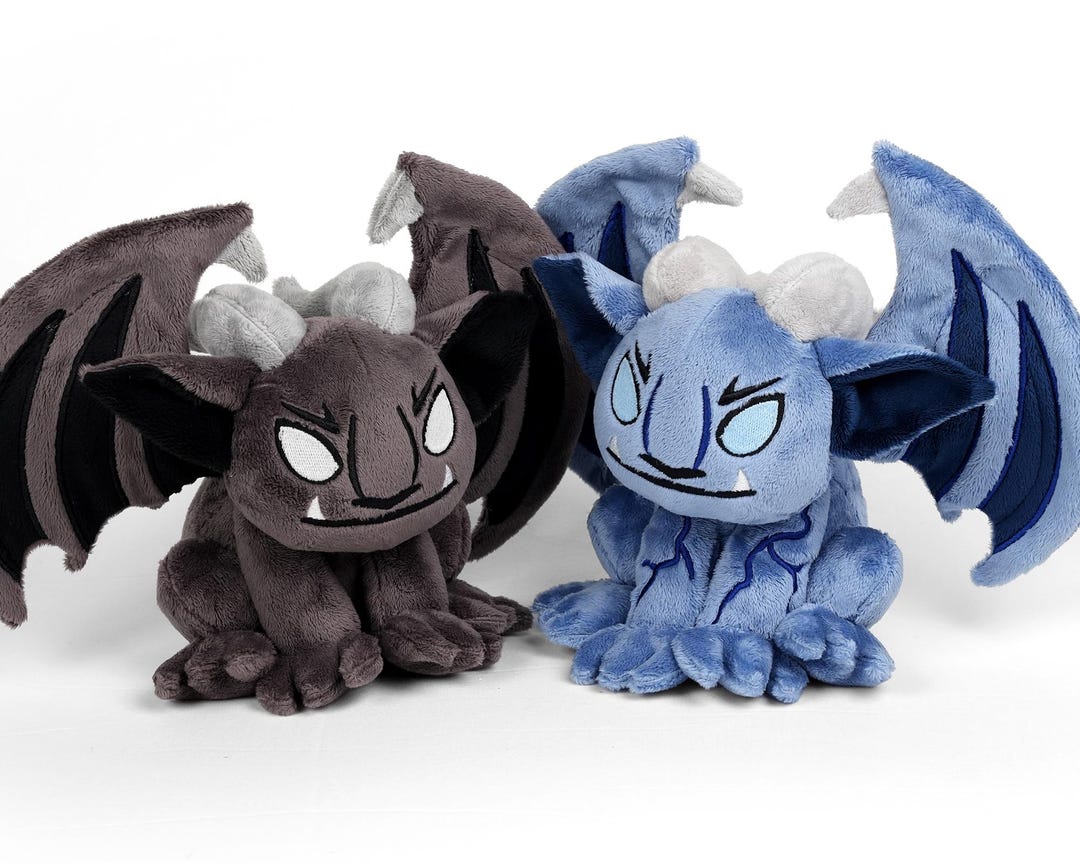 Gargoyle Plush Plushie Stuffed Animal in Minky Faux Fur - Etsy