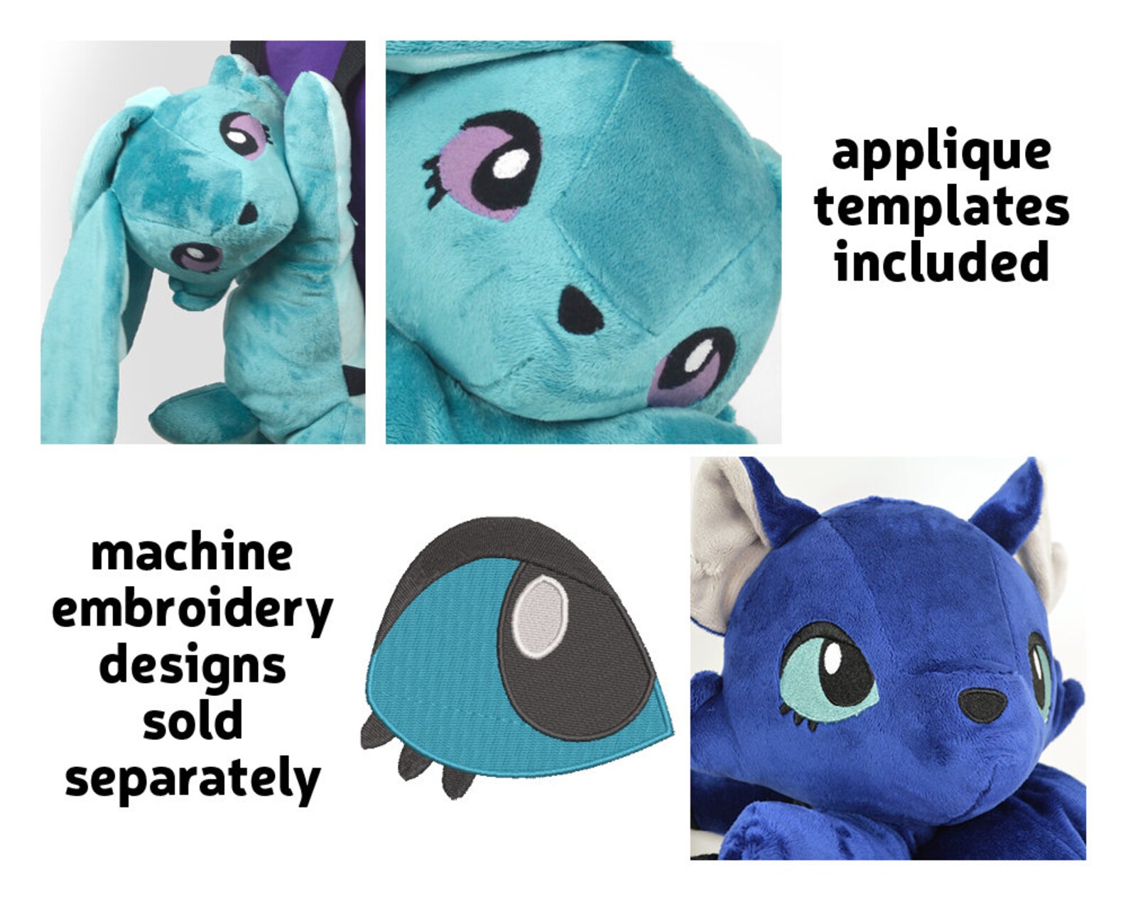 Plush Backpack Sewing Pattern .pdf Tutorial Stuffed Animal Cat - Etsy ...