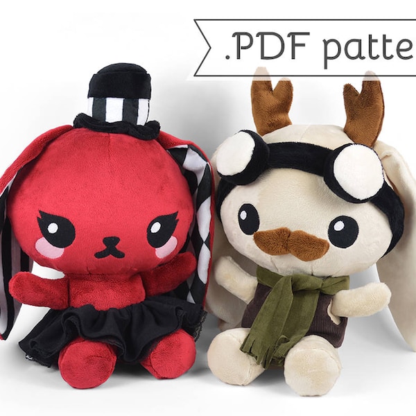 Chibi Plush Pattern - Etsy