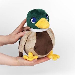 Duck Plush Animal Sewing Pattern .pdf Tutorial Mallard Duckling - Etsy