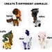Chibi Centaur Doll Plush Sewing Pattern .pdf Tutorial Horse Giraffe ...