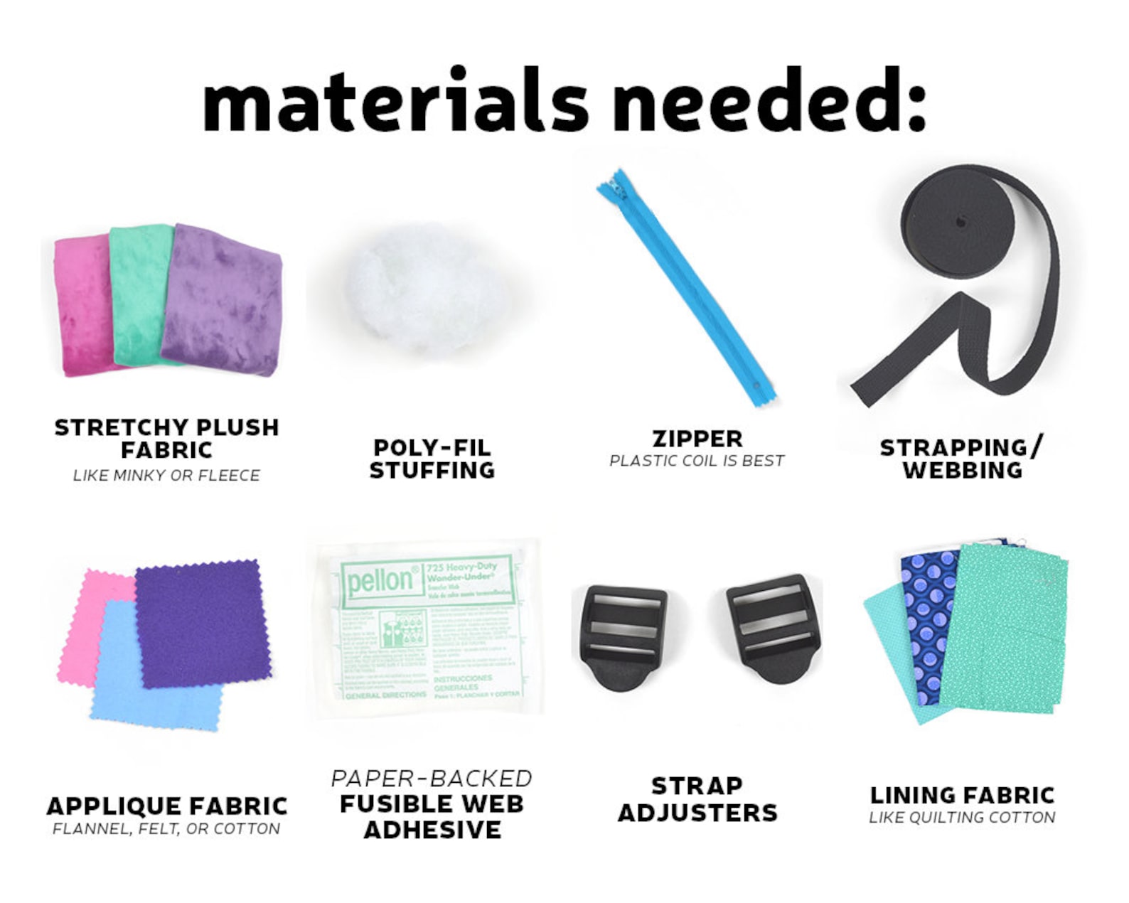 Plush Backpack Sewing Pattern .pdf Tutorial Stuffed Animal Cat | Etsy