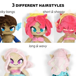 Merfolk Expansion Pack Sewing Pattern .pdf Tutorial Seahorse Jellyfish ...