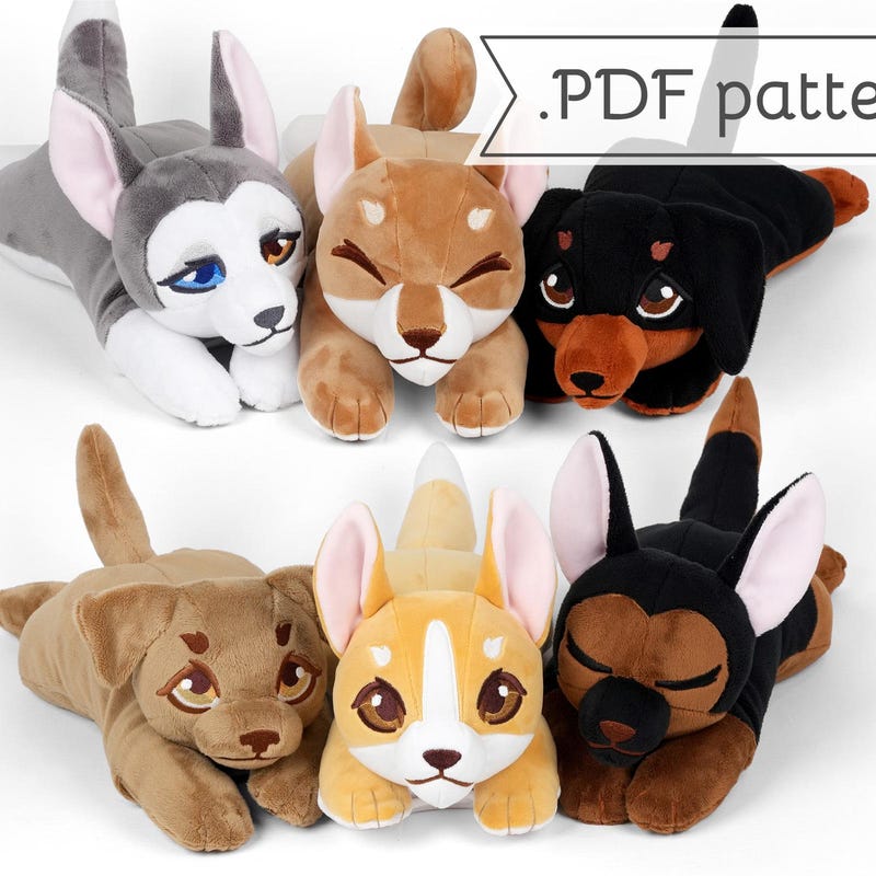 Kun Plush Schnittmuster - Etsy Canada