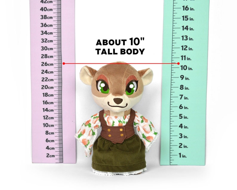 Forest Anthro Animal Plush Sewing Pattern .pdf Tutorial Rabbit - Etsy