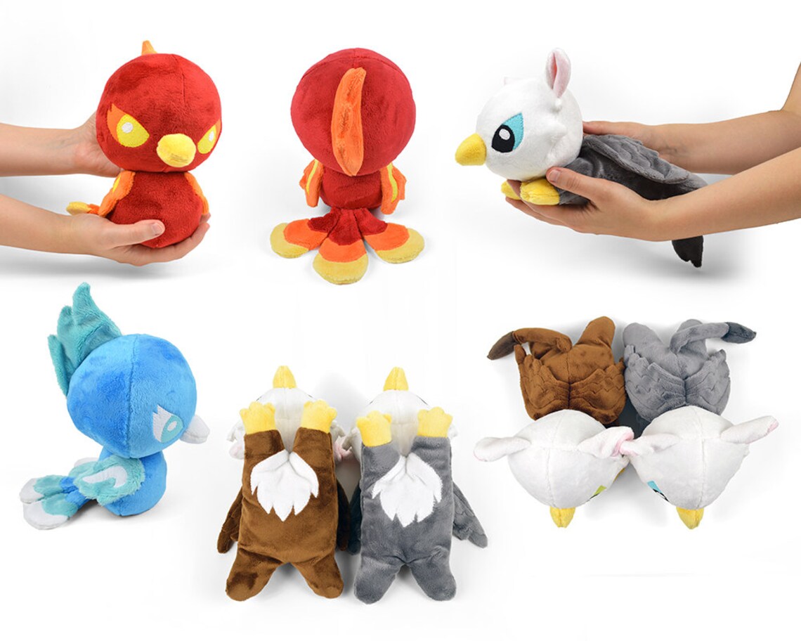 Fairy Tale Sewing Plush .pdf Pattern Bundle Phoenix Unicorn - Etsy