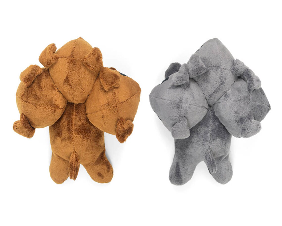 Cerberus Three-headed Dog Monster Fluffy Stuffed Animal Plush - Etsy