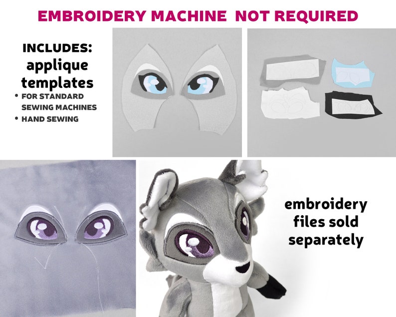 Forest Anthro Animal Plush Sewing Pattern .pdf Tutorial Rabbit - Etsy