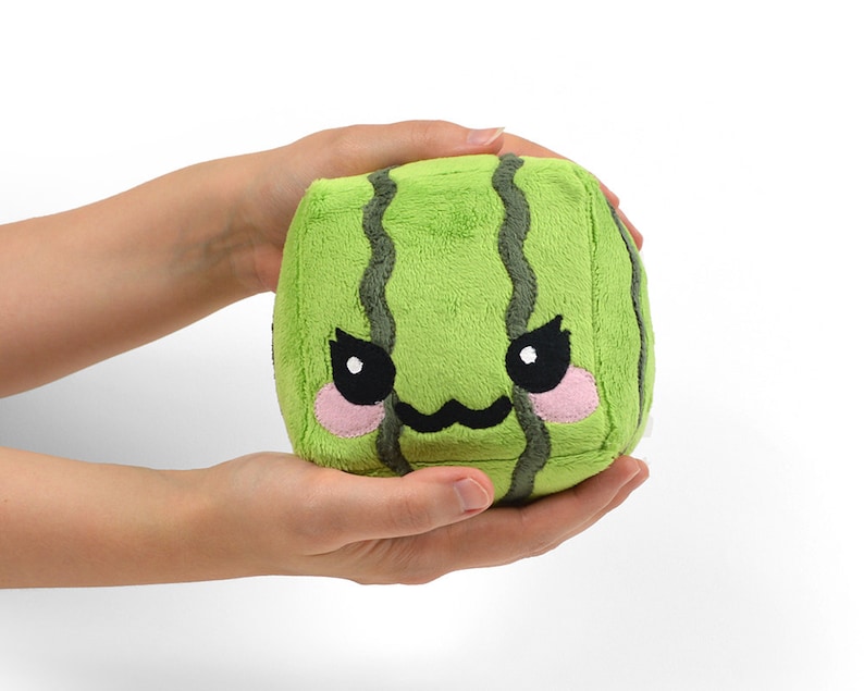 Cube Watermelon Plush .pdf Sewing Pattern - Etsy