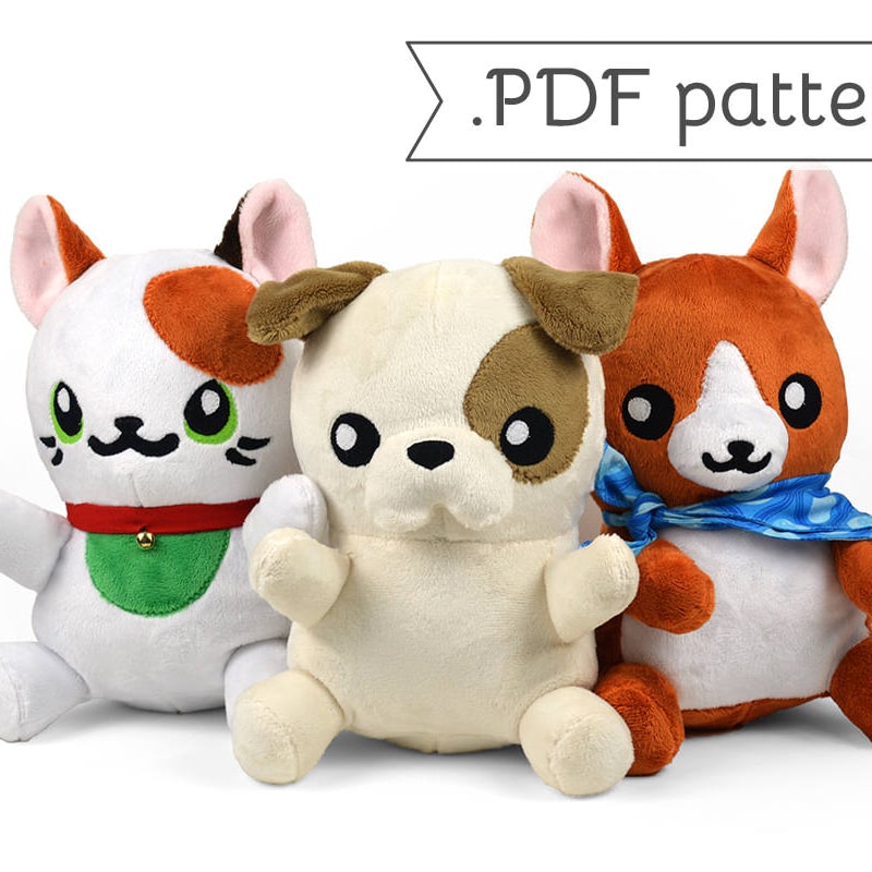 Fat Cat Patterns - Etsy