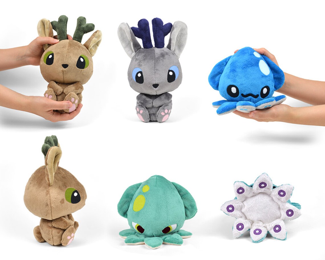 Cryptid Animal Sewing Plush .pdf Pattern Bundle Bigfoot Yeti - Etsy