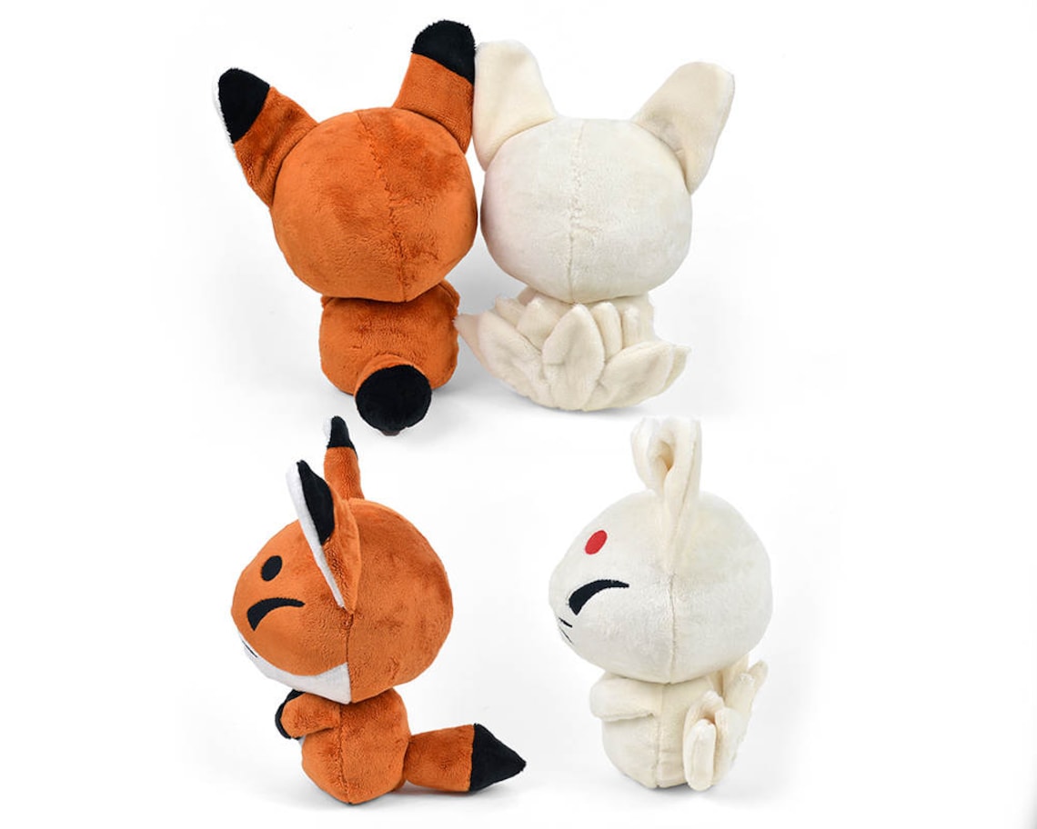 Kitsune Fox Japanese Kyuubi Ninetales Plush Sewing Pattern .pdf ...