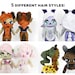 Chibi Centaur Doll Plush Sewing Pattern .pdf Tutorial Horse Giraffe ...