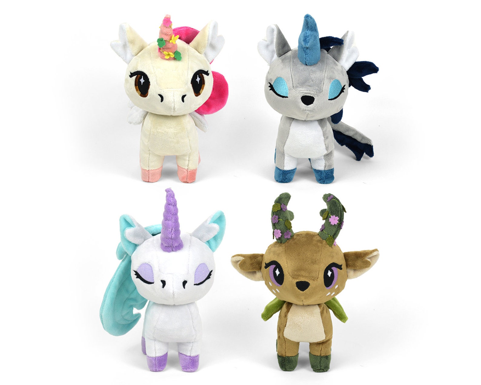 Fawn & Unicorn Chibi Plush Sewing Pattern .pdf Tutorial - Etsy Australia