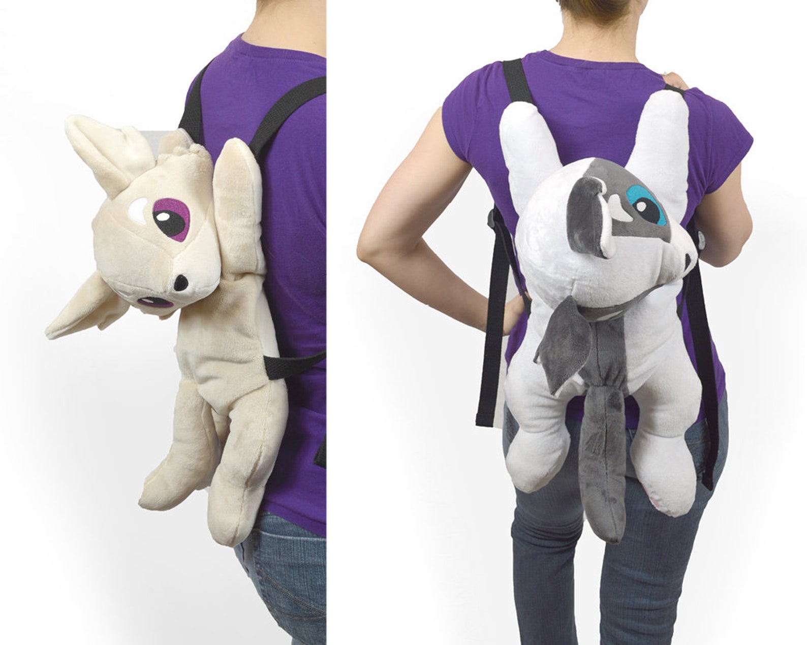 Plush Backpack Sewing Pattern .pdf Tutorial Stuffed Animal Cat | Etsy ...