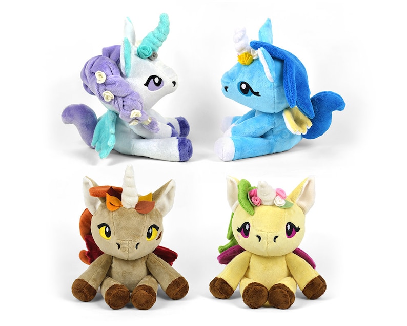 Floppy Unicorn Plush Sewing Pattern .pdf Tutorial Pegasus Pony - Etsy UK