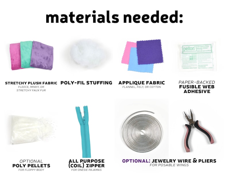 Cuddle Plush Animal Sewing Pattern .pdf Tutorial With Matching - Etsy