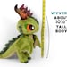 Wyvern & Dragon Chibi Plush Sewing Pattern .pdf Tutorial - Etsy