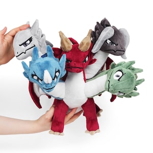 Hydra and Dragon Plush Sewing Pattern .pdf Tutorial Monster Creature ...