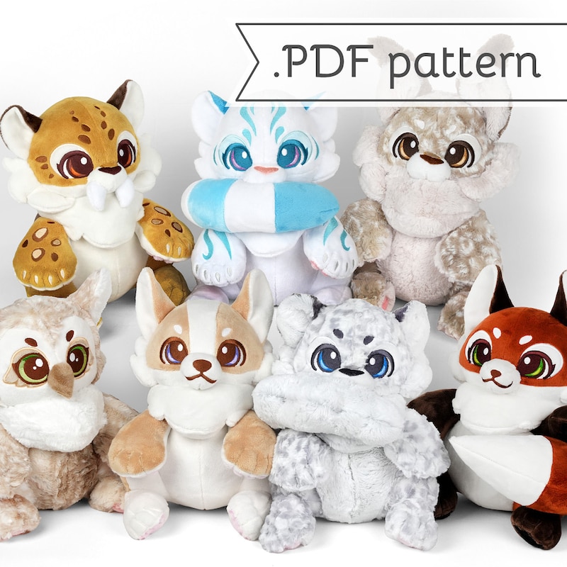 Furry Mittens Pattern - Etsy