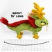 Long Dragon Chibi Plush Sewing Pattern .pdf Tutorial Chinese Asian ...