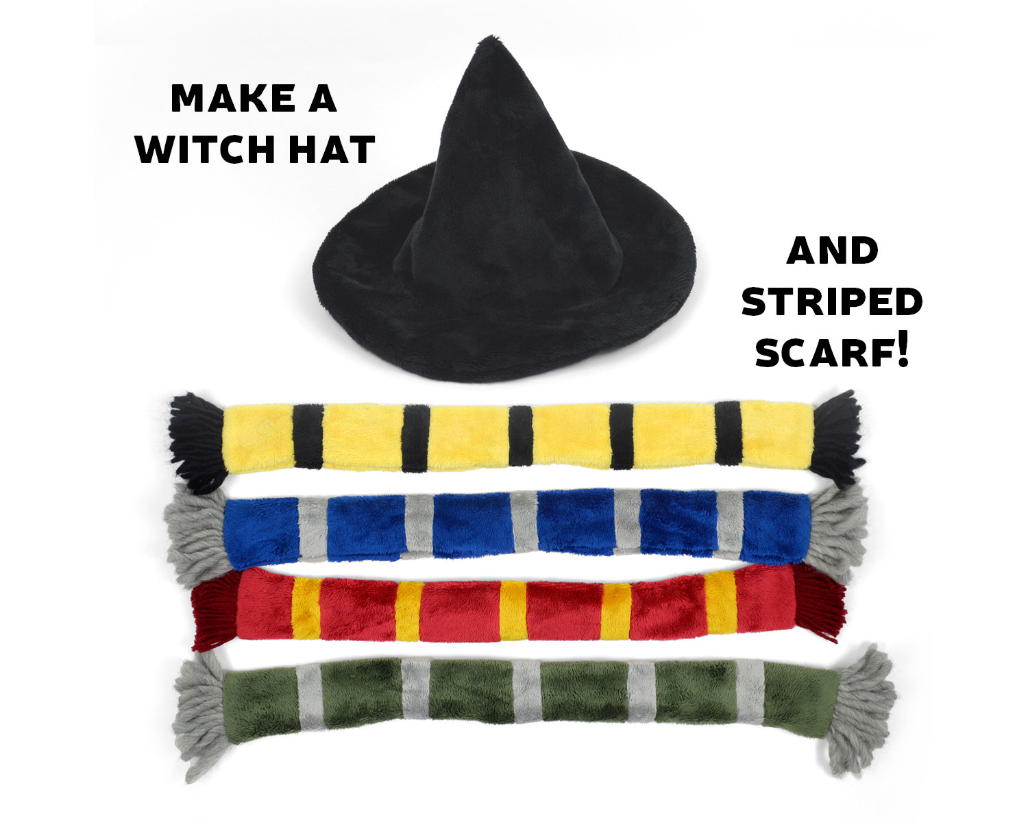 Raven Plush with Scarf & Witch Hat Sewing Pattern .pdf | Etsy