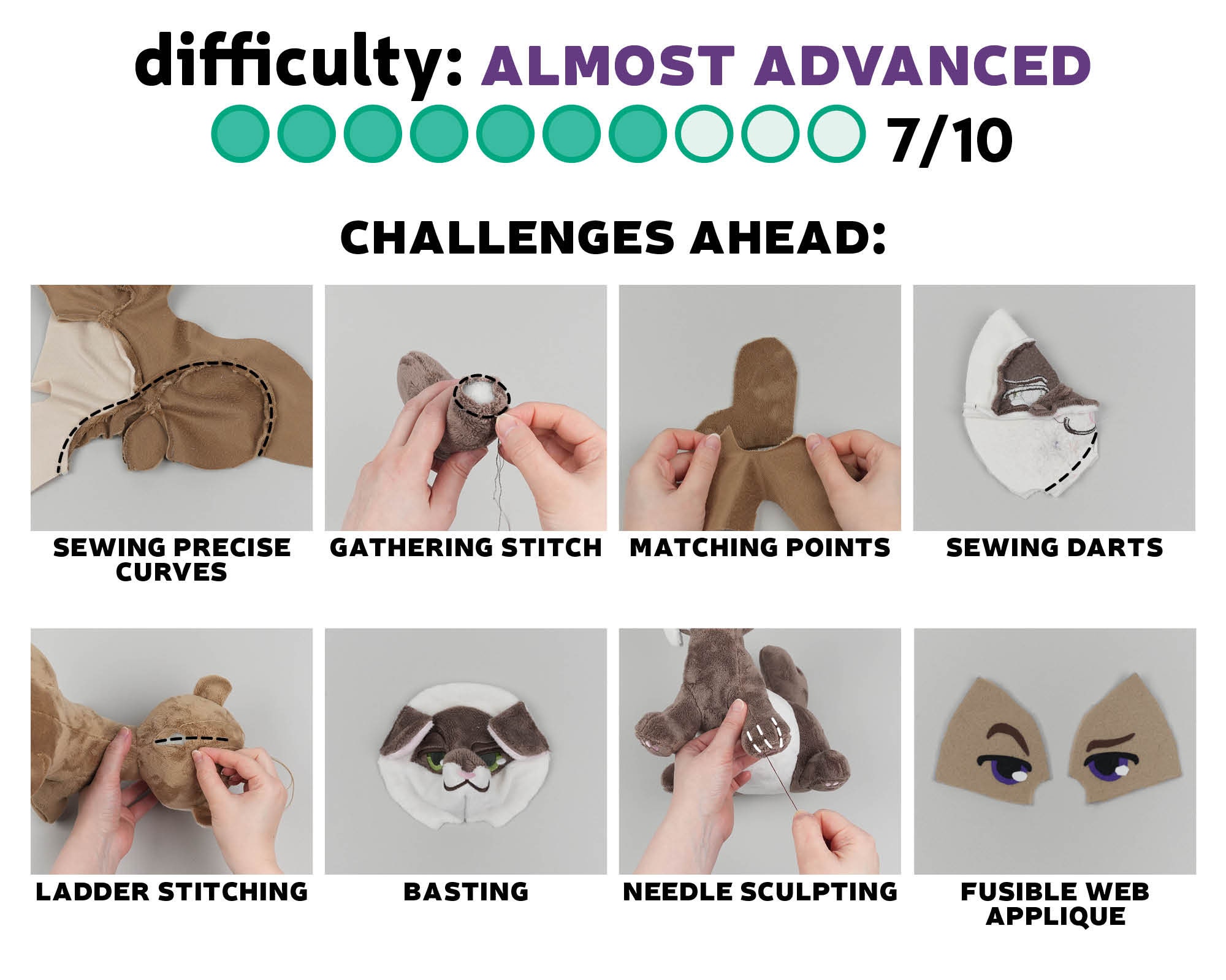 Otter & Weasel Plush Animal Sewing Pattern .pdf Tutorial - Etsy UK