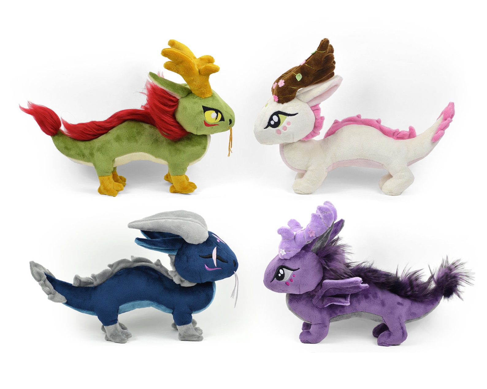 Long Dragon Chibi Plush Sewing Pattern .pdf Tutorial Chinese Asian ...