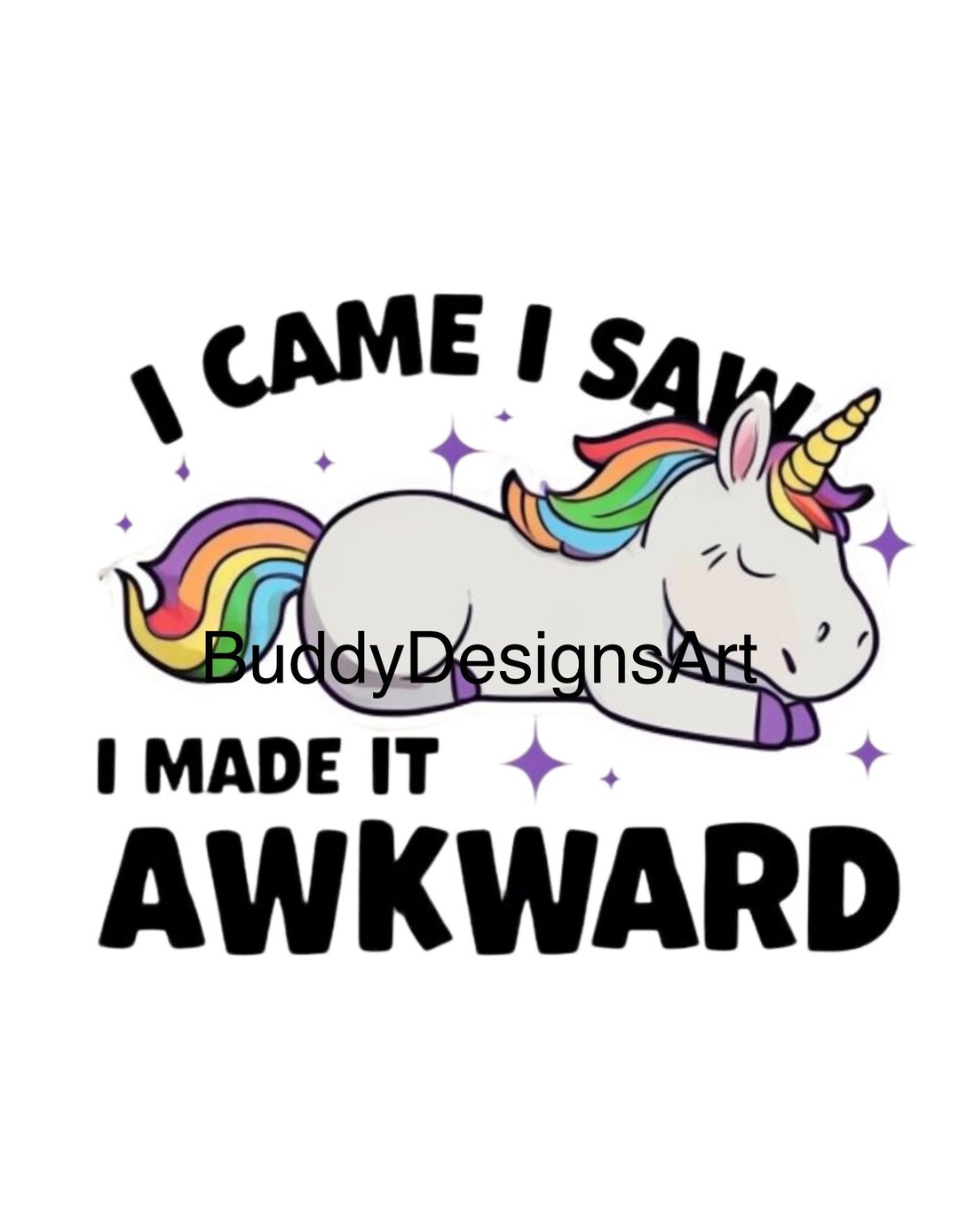 Unicorn Design PNG Digital Download - Etsy