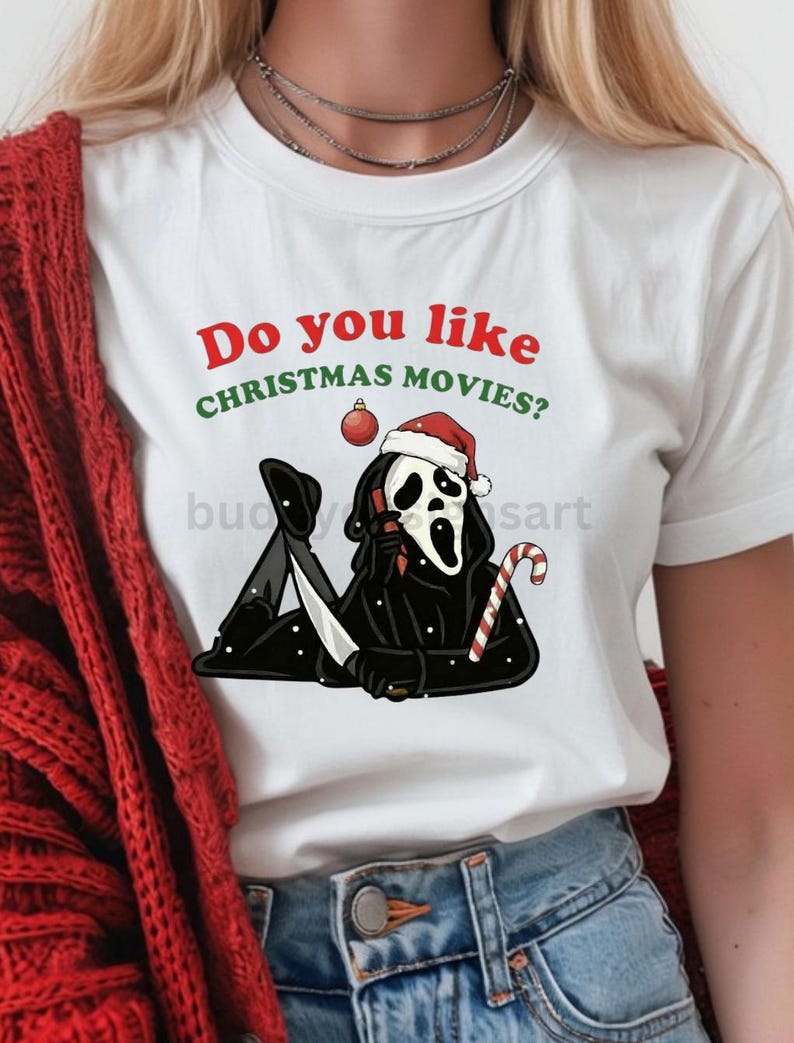 Christmas Scream Ghost Design PNG Digital Download - Etsy