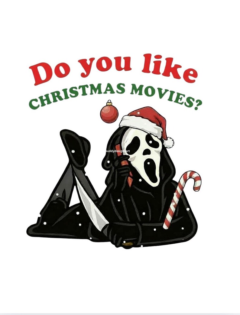 Christmas Scream Ghost Design PNG Digital Download - Etsy