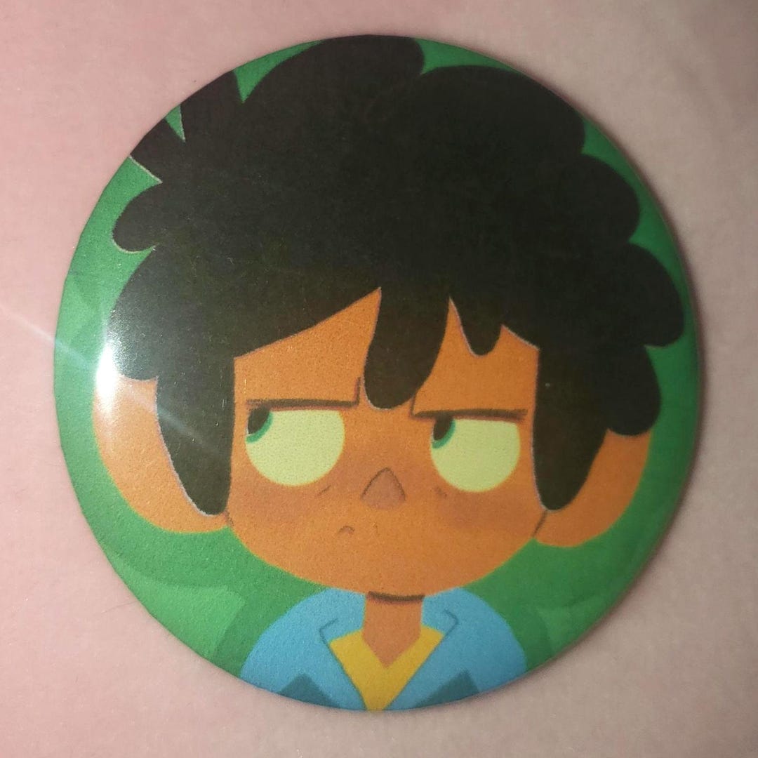 Max Camp Camp Cartoon Fanart Button Pin - Etsy