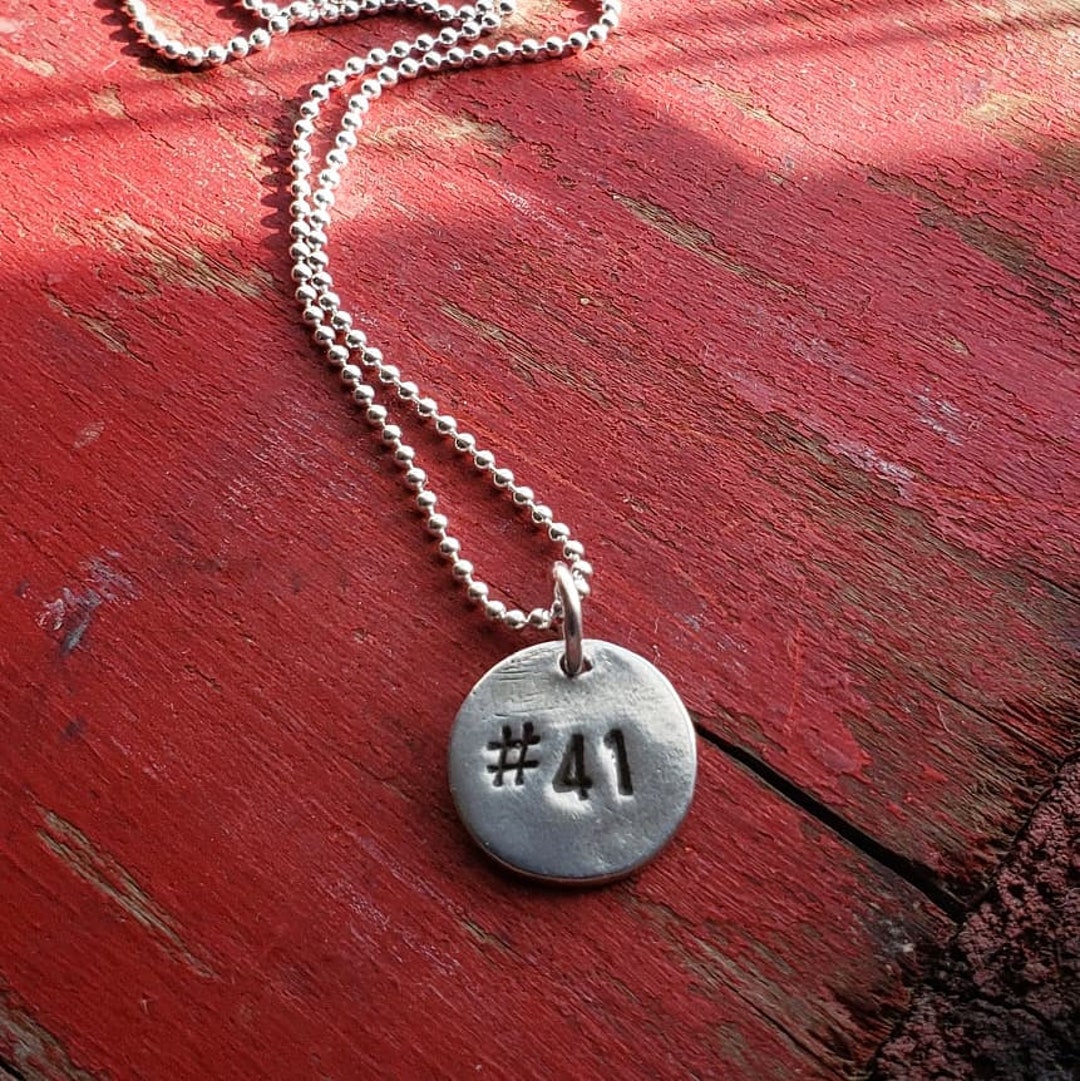 Number 41...DMB Song Necklace...dave Matthews...lyrics...summer Tour - Etsy