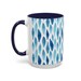 Watercolor Blue Nautical Coffee Mug, Ocean Theme Tea Cup, Maritime ...