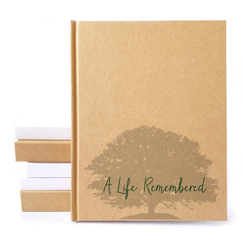 Funeral Memory Book - Etsy