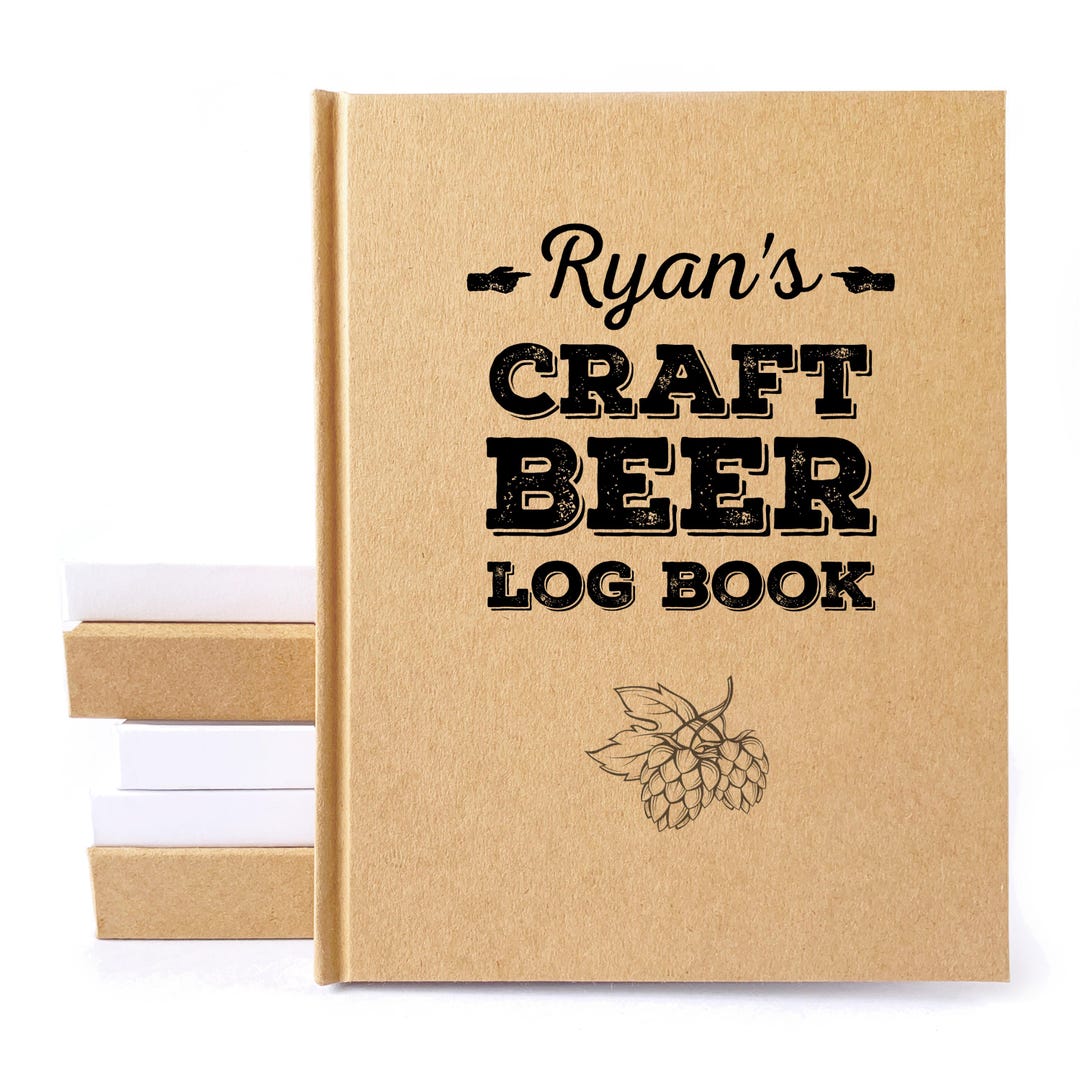 Personalized Craft Beer Log Book · Home Brew Recipe Journal · Layflat ...