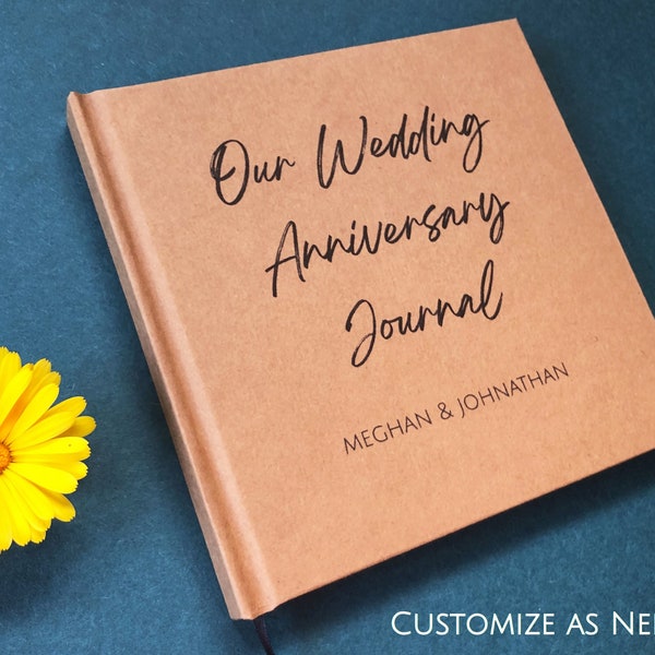 Anniversary Journal - Etsy