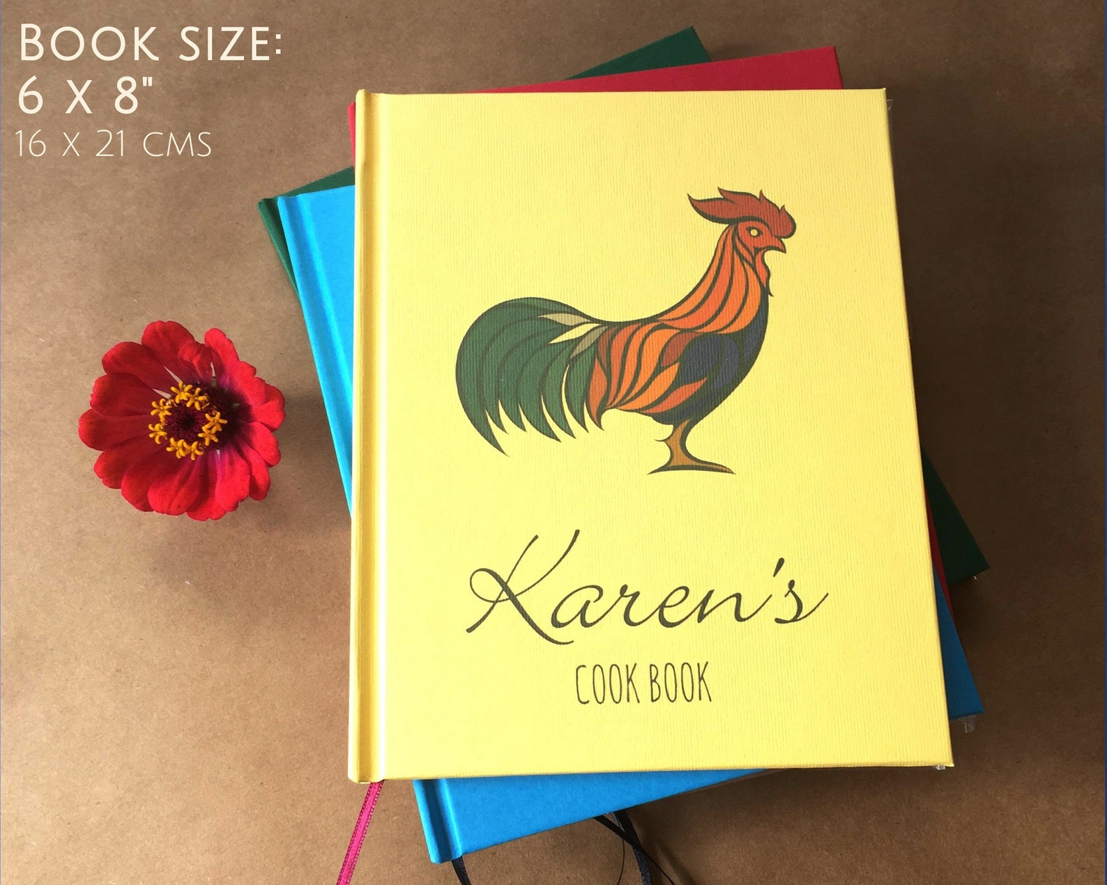 Custom Family Recipe Book Personalized Blank Recipe Binder Etsy