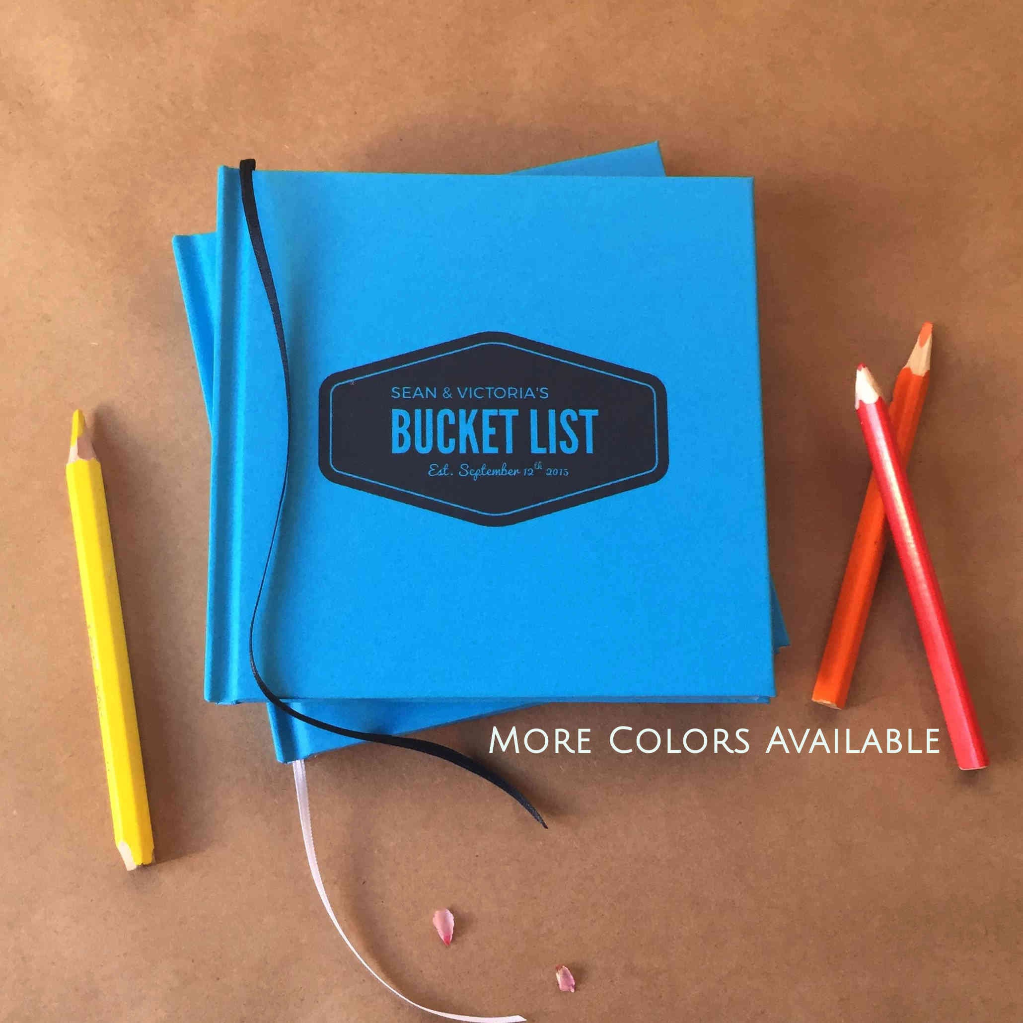 FREE SHIPPING Custom Our Bucket List Journal Gift Gift for | Etsy