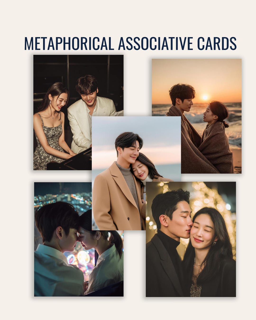 K-drama Soul Reflections: 50 Aesthetic Metaphorical Cards for Self ...