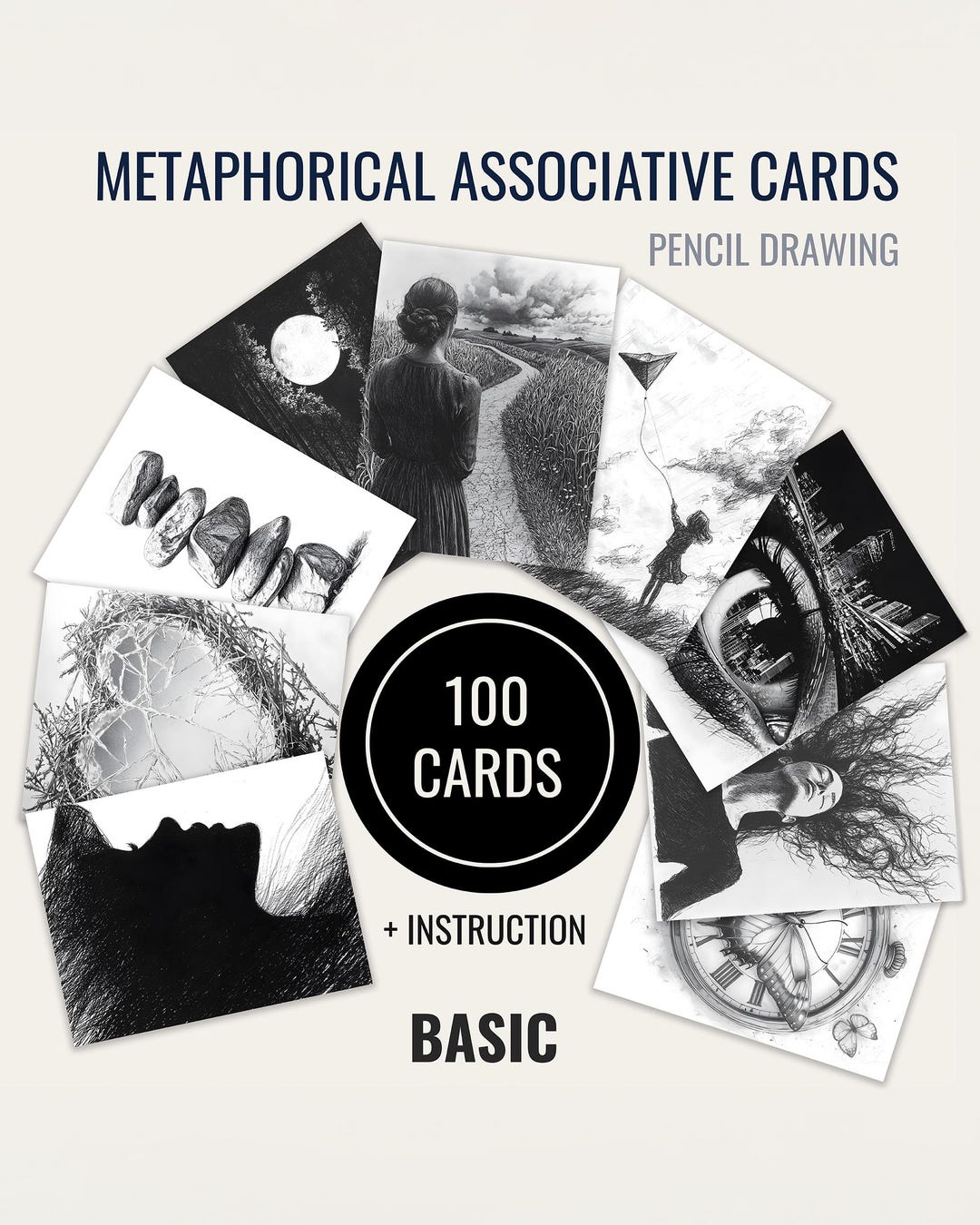 100 Basic Metaphorical Cards for Therapy, Coaching, and Self-reflection ...