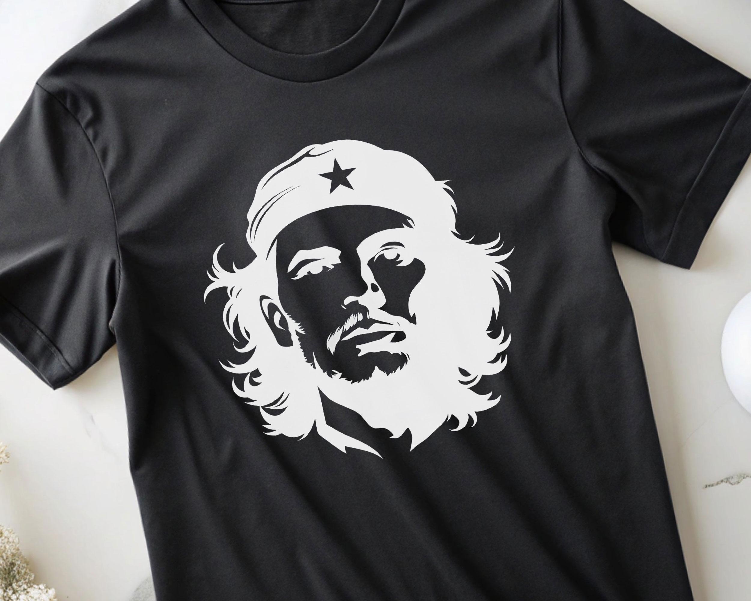 Black and White Che Guevara Shirt, Che Guevara, Che Guevara Portrait ...