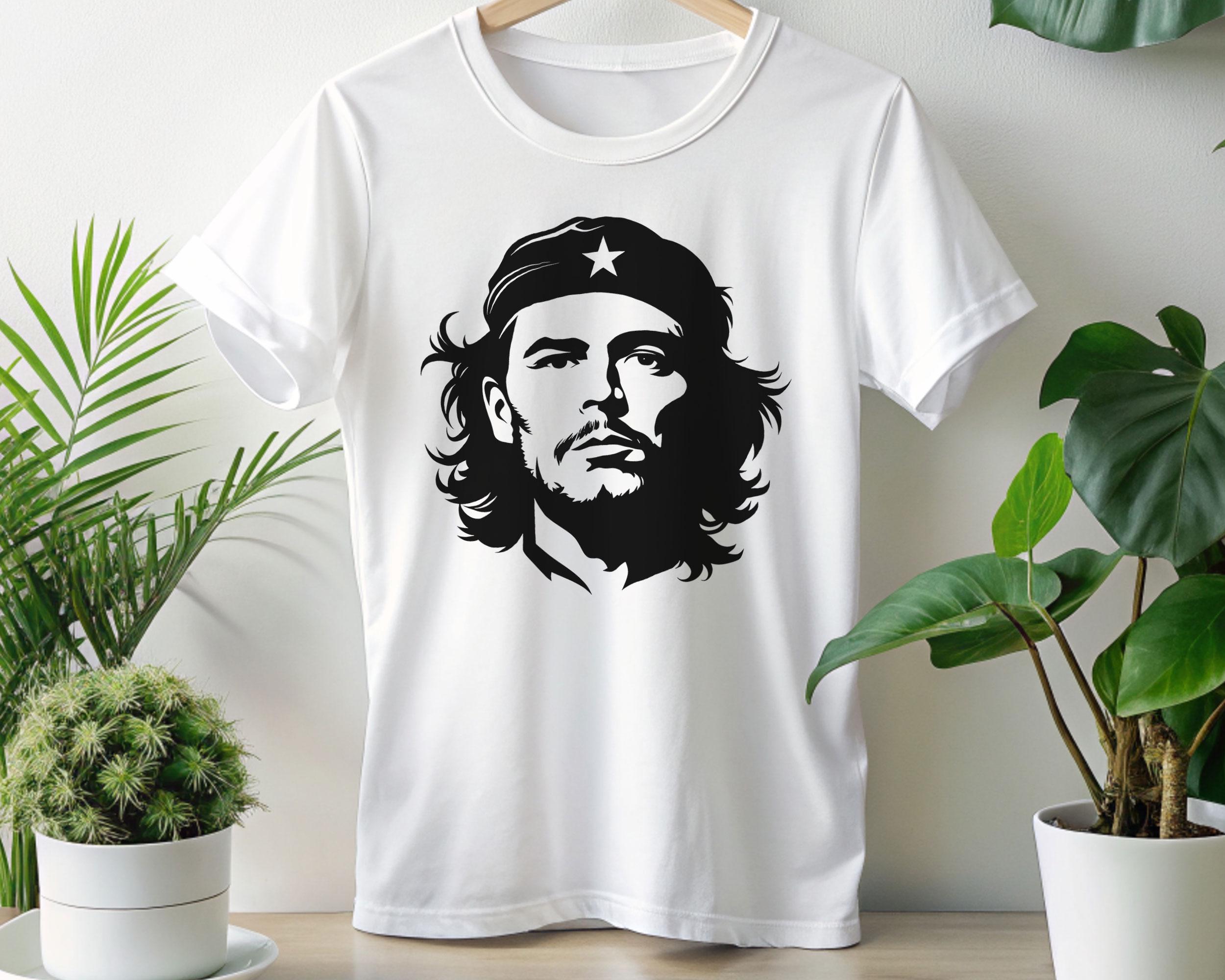 Black and White Che Guevara Shirt, Che Guevara, Che Guevara Portrait ...