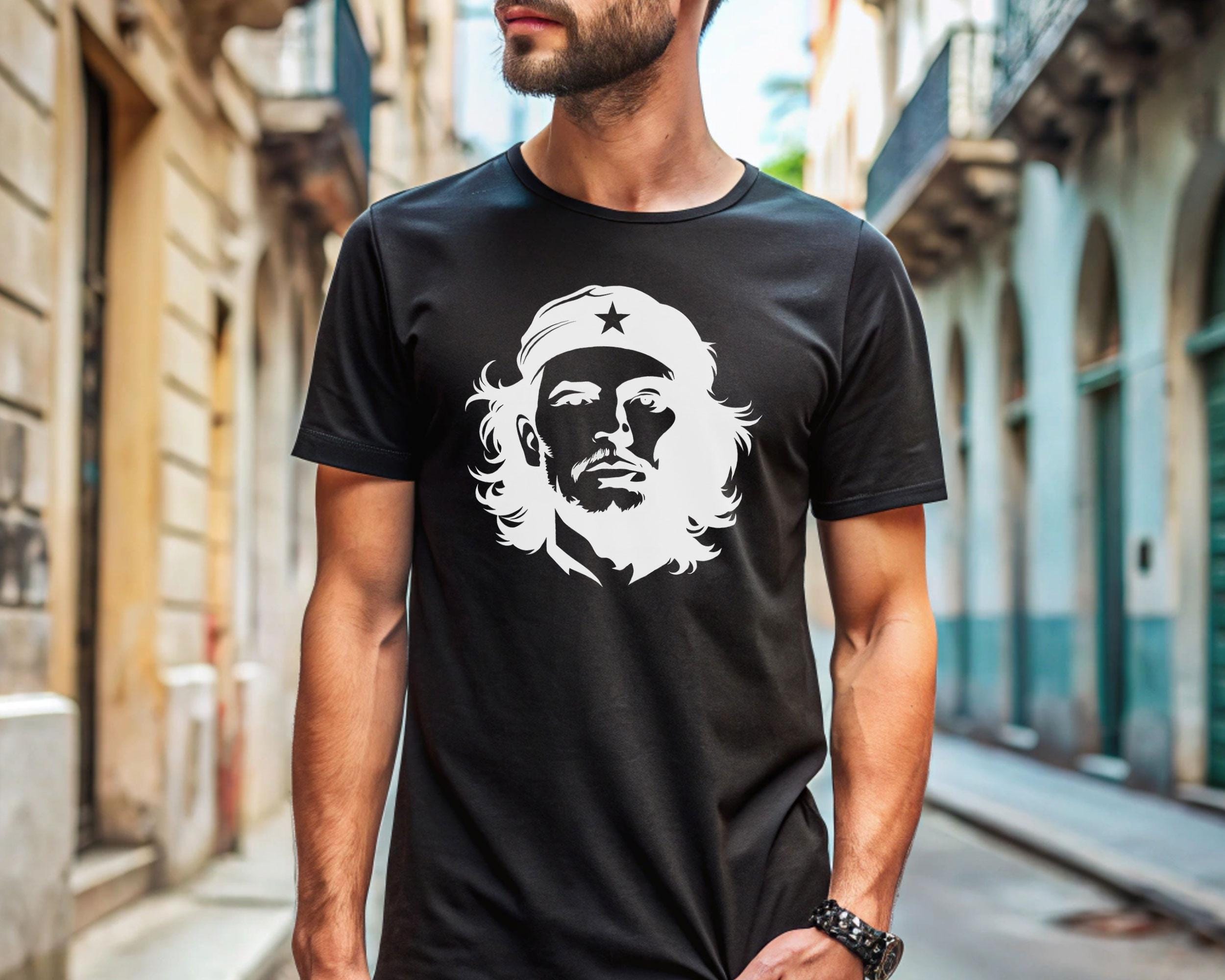 Black and White Che Guevara Shirt, Che Guevara, Che Guevara Portrait ...