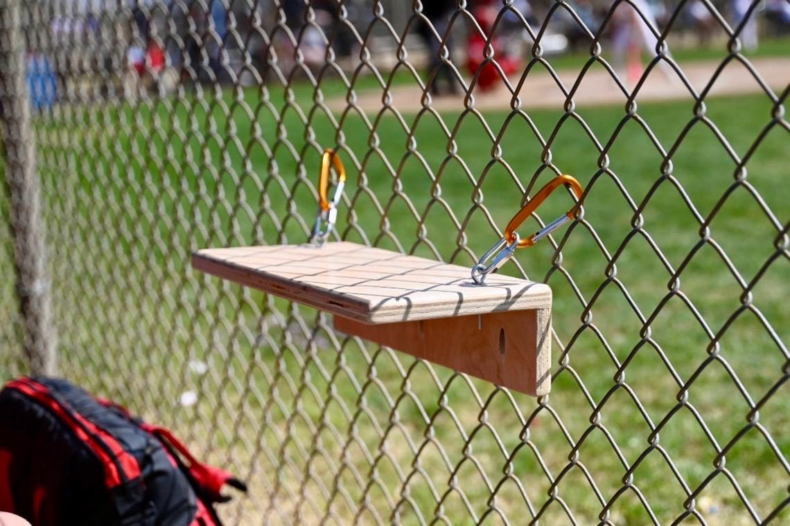 Fence Shelf / Foot Rest - Etsy