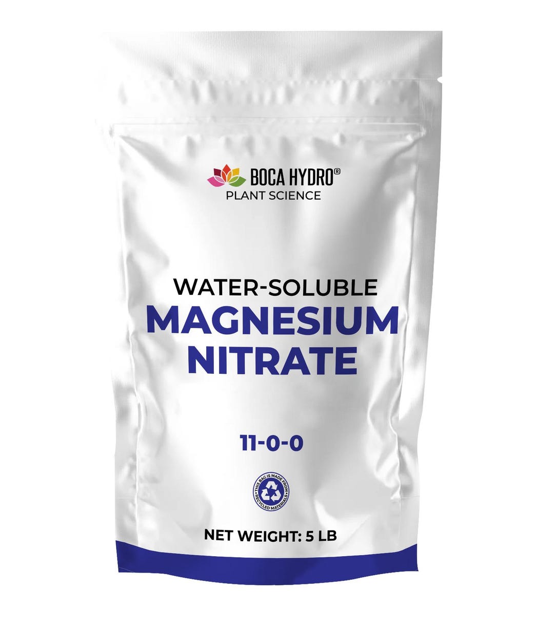 Boca Hydro Magnesium Nitrate Greenhouse Grade 11-0-0 16% Magnesium ...