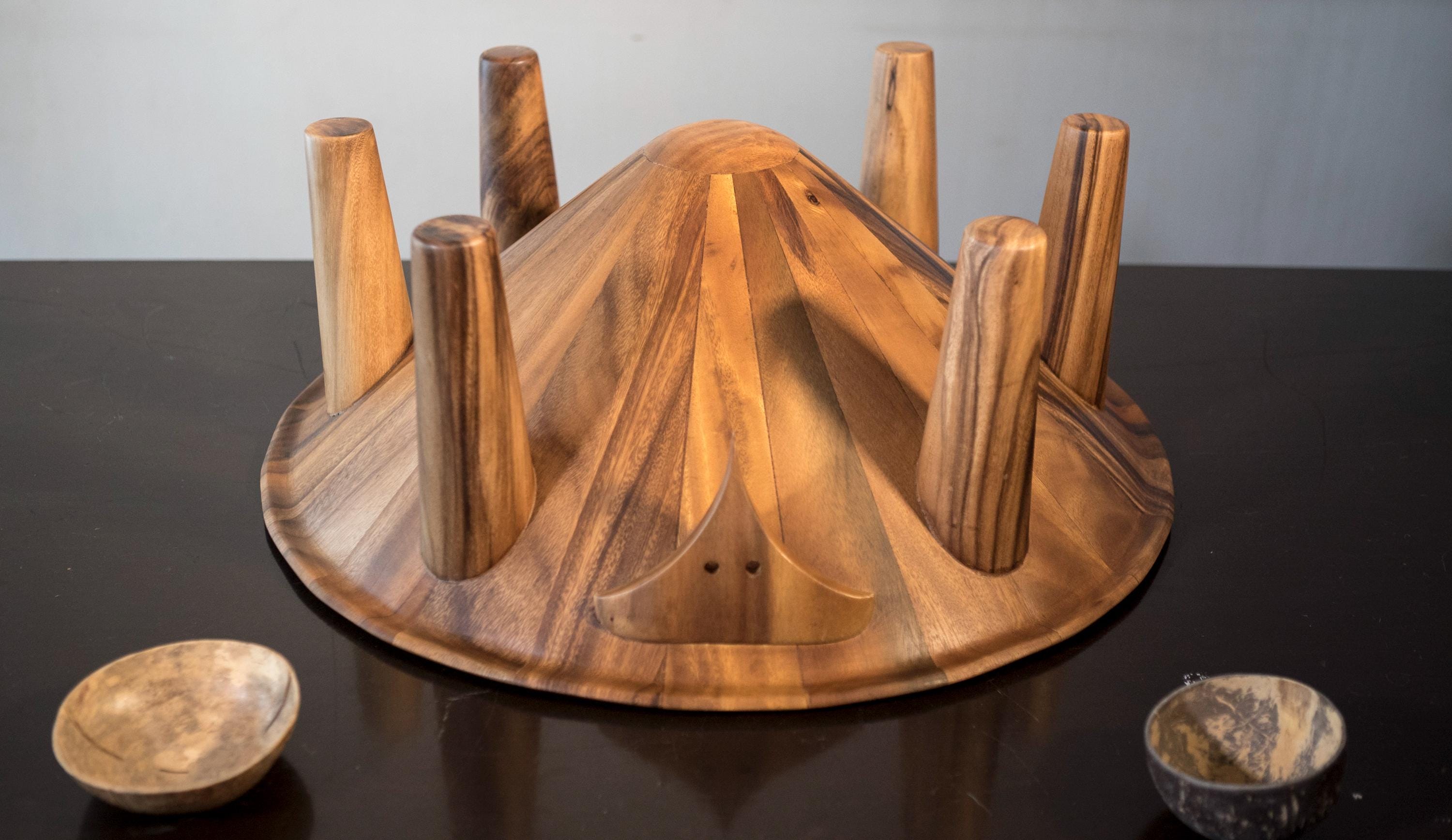 Customized Tanoa Kava Bowl - Any Design on the Rim - Etsy