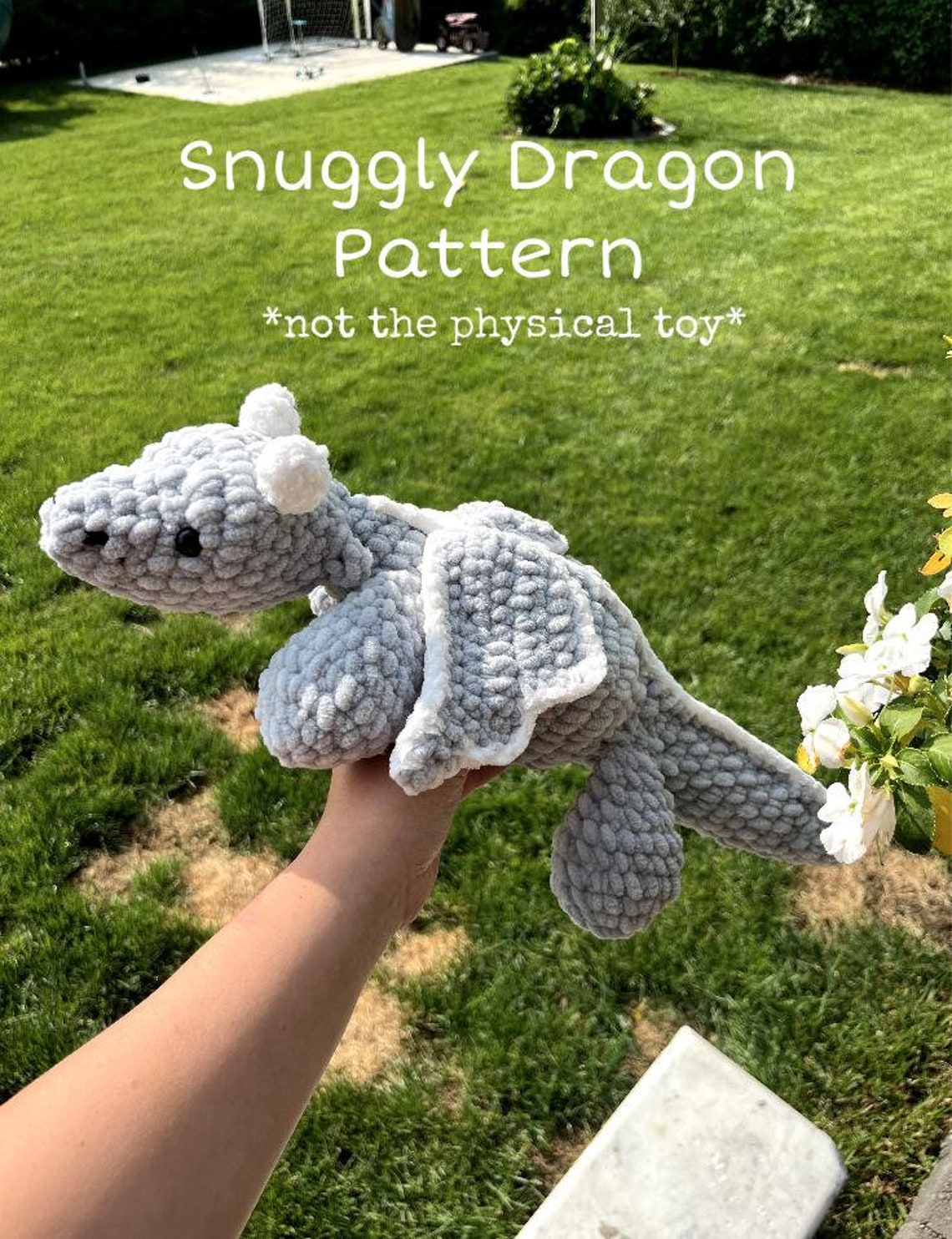 Snuggly Dragon Pattern - Etsy