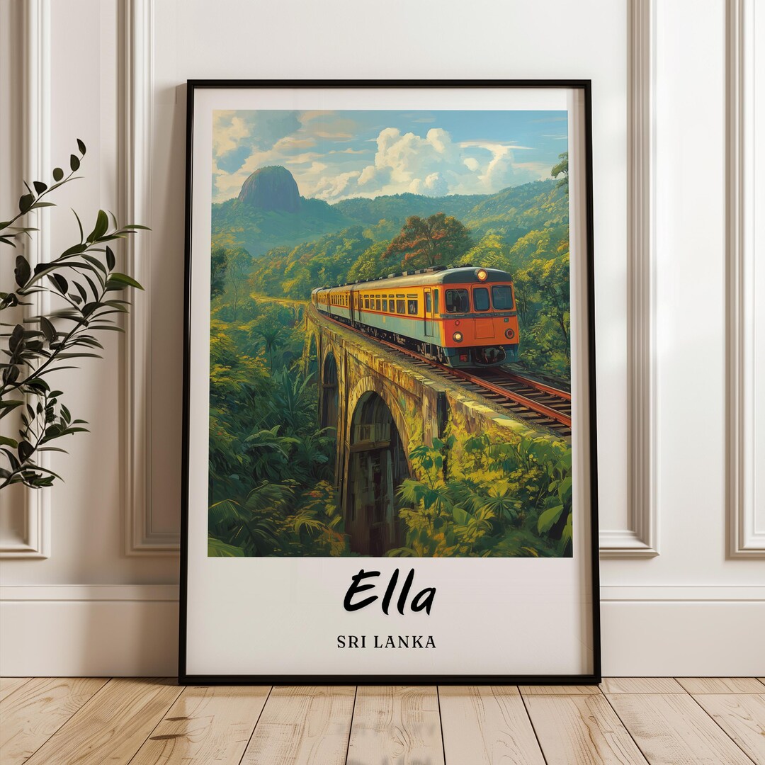 Ella Sri Lanka Wall Art,prints,travel Poster,digital Print,instant ...